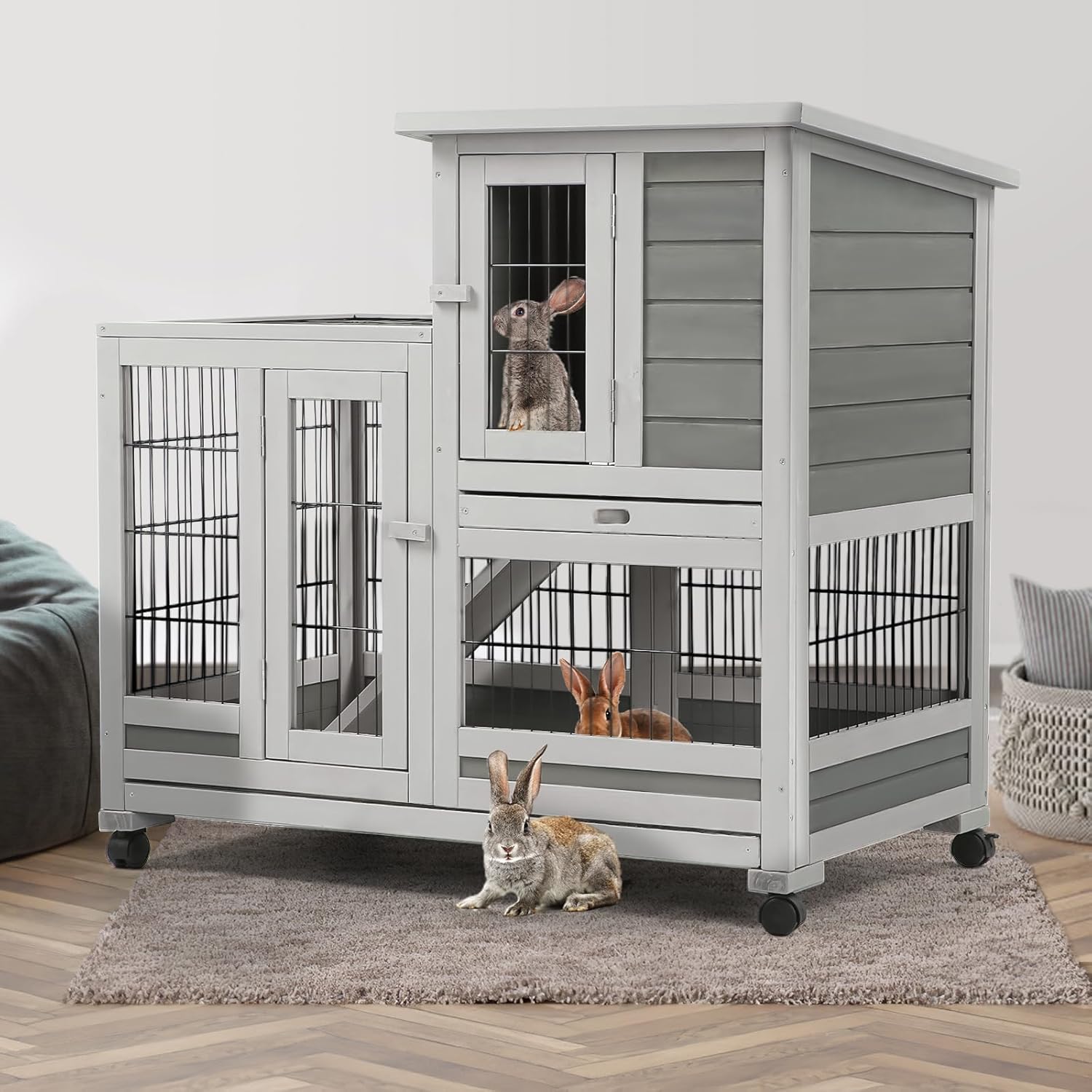 AECOJOY Rabbit Hutches – Comfortable, Secure, and Durable Housing for ...